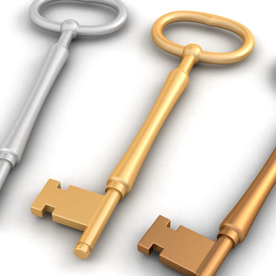 3ds max keys silver bronze