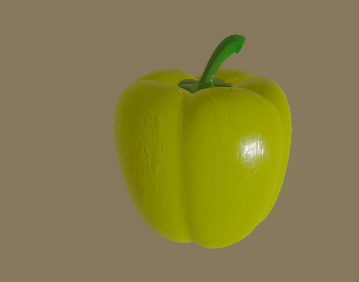 Bell pepper 3D model - TurboSquid 1611168