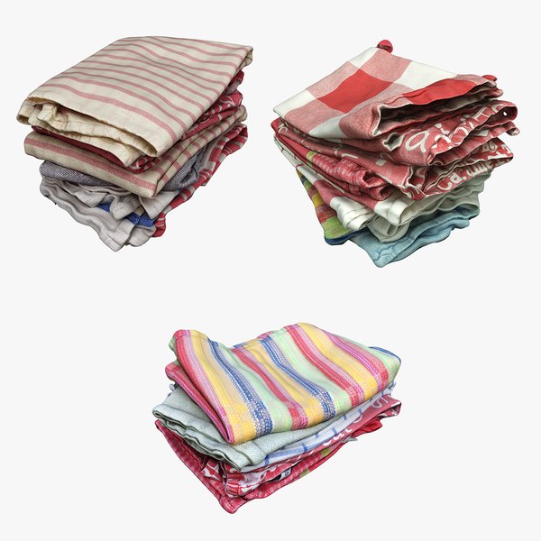 Kitchen Towel 3D Models for Download | TurboSquid