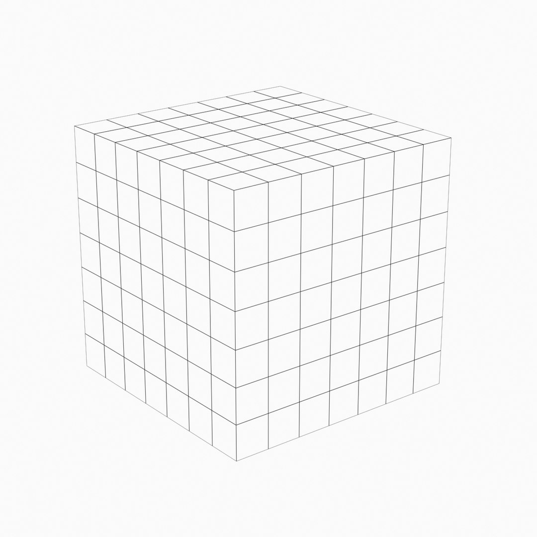 3d box building spaceship model