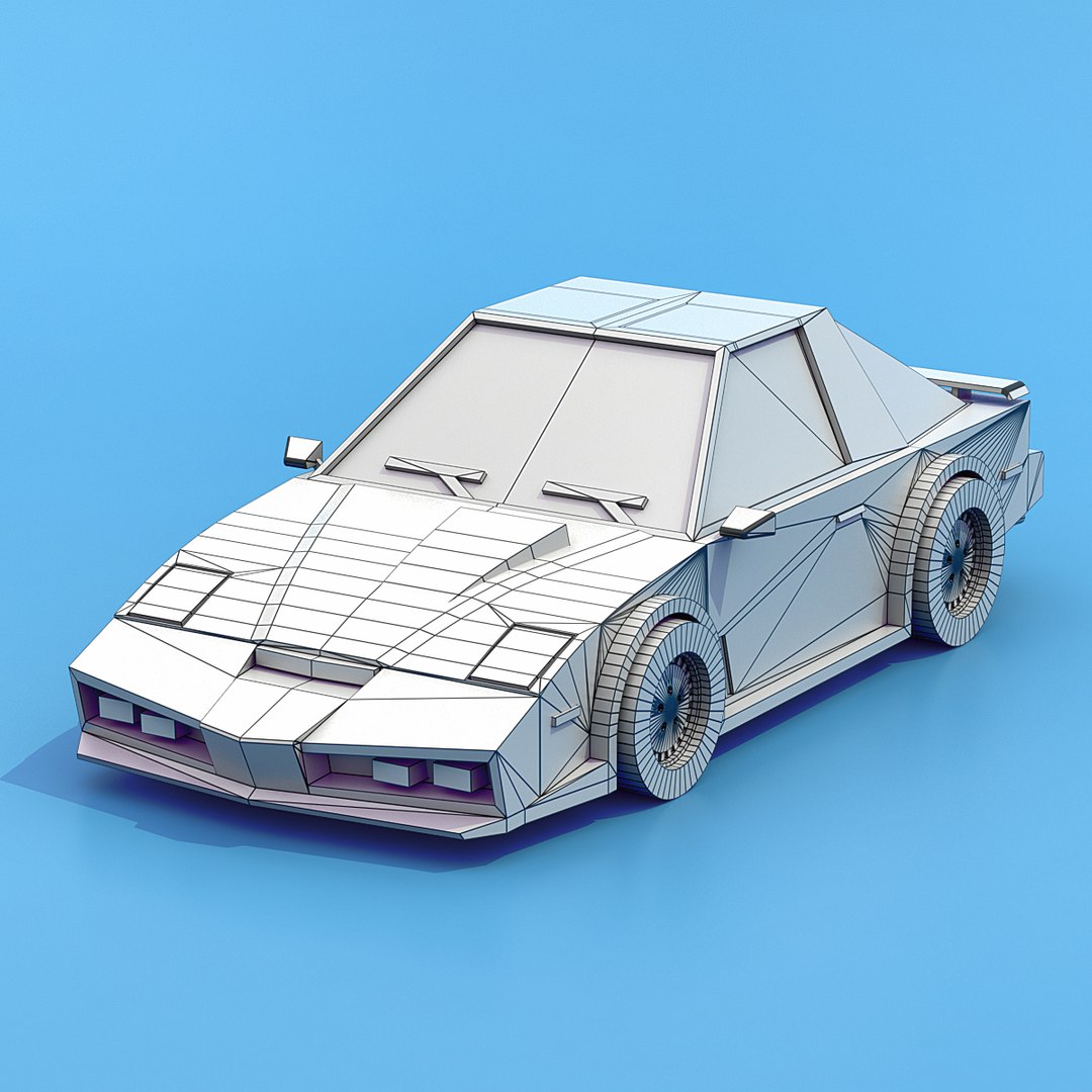 Knight Rider Model - TurboSquid 1313684