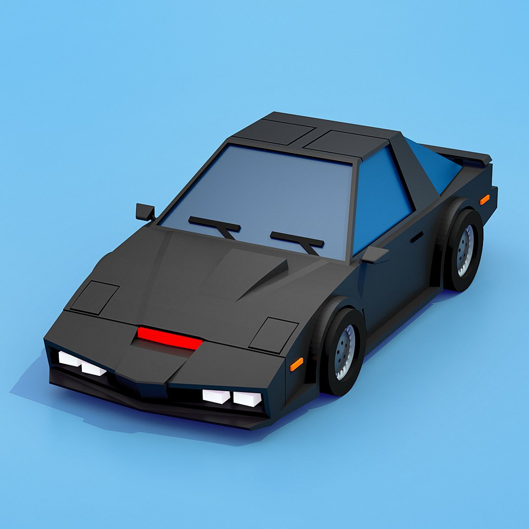 Knight Rider Model - TurboSquid 1313684