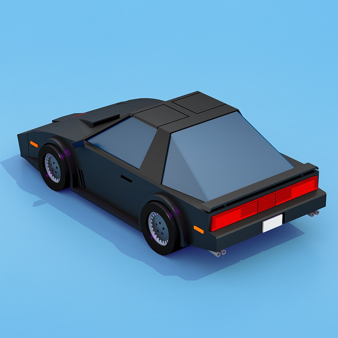 Knight Rider Model - TurboSquid 1313684