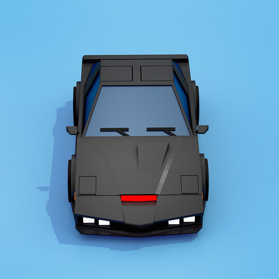 Knight Rider Model - TurboSquid 1313684