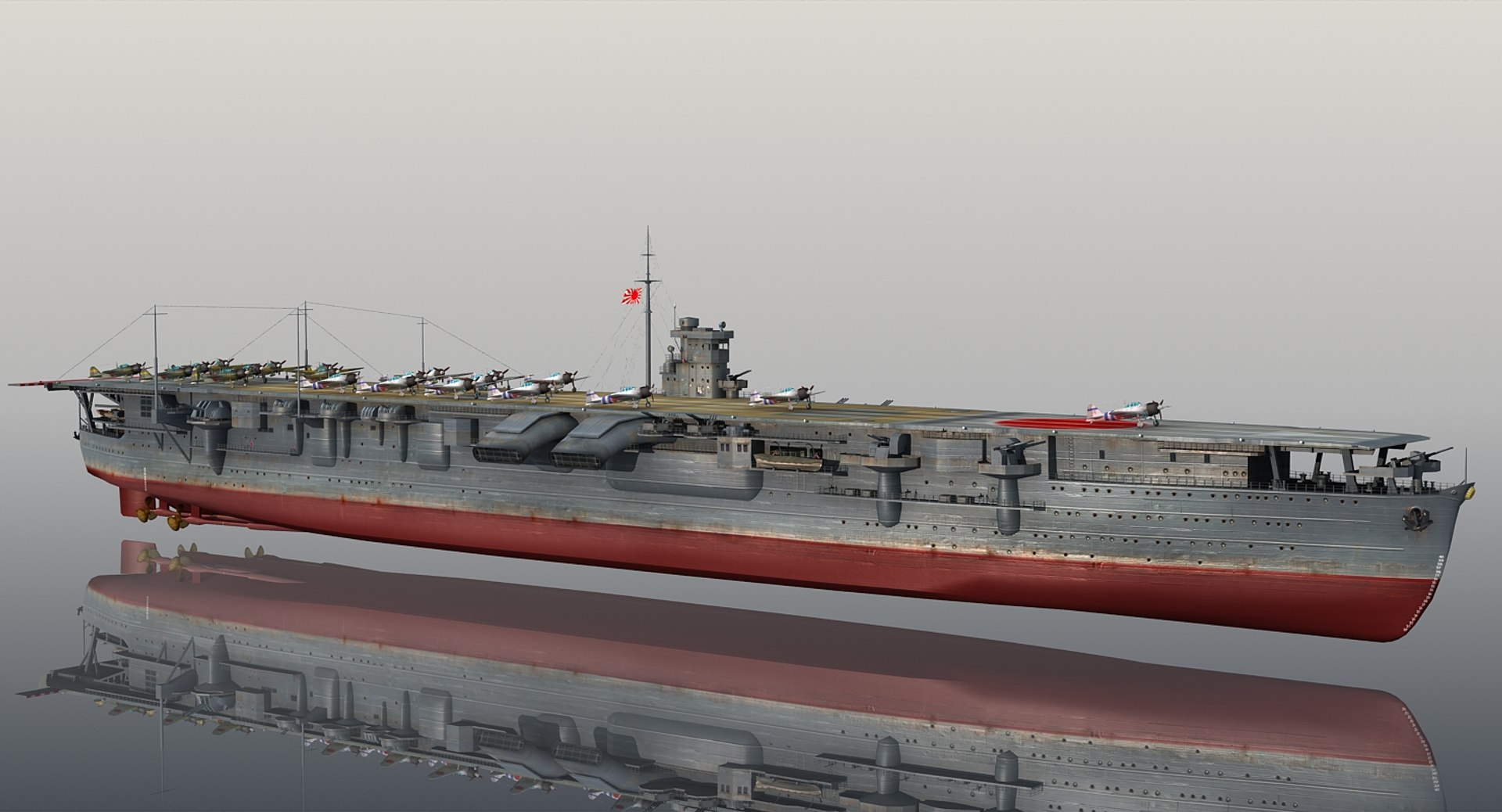 3D japanese hiryu model - TurboSquid 1305397