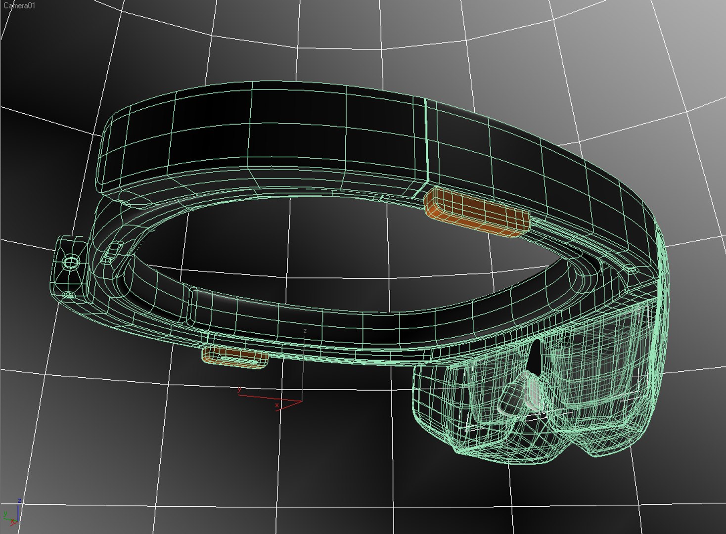 Hololens Vr Glasses 3d Model