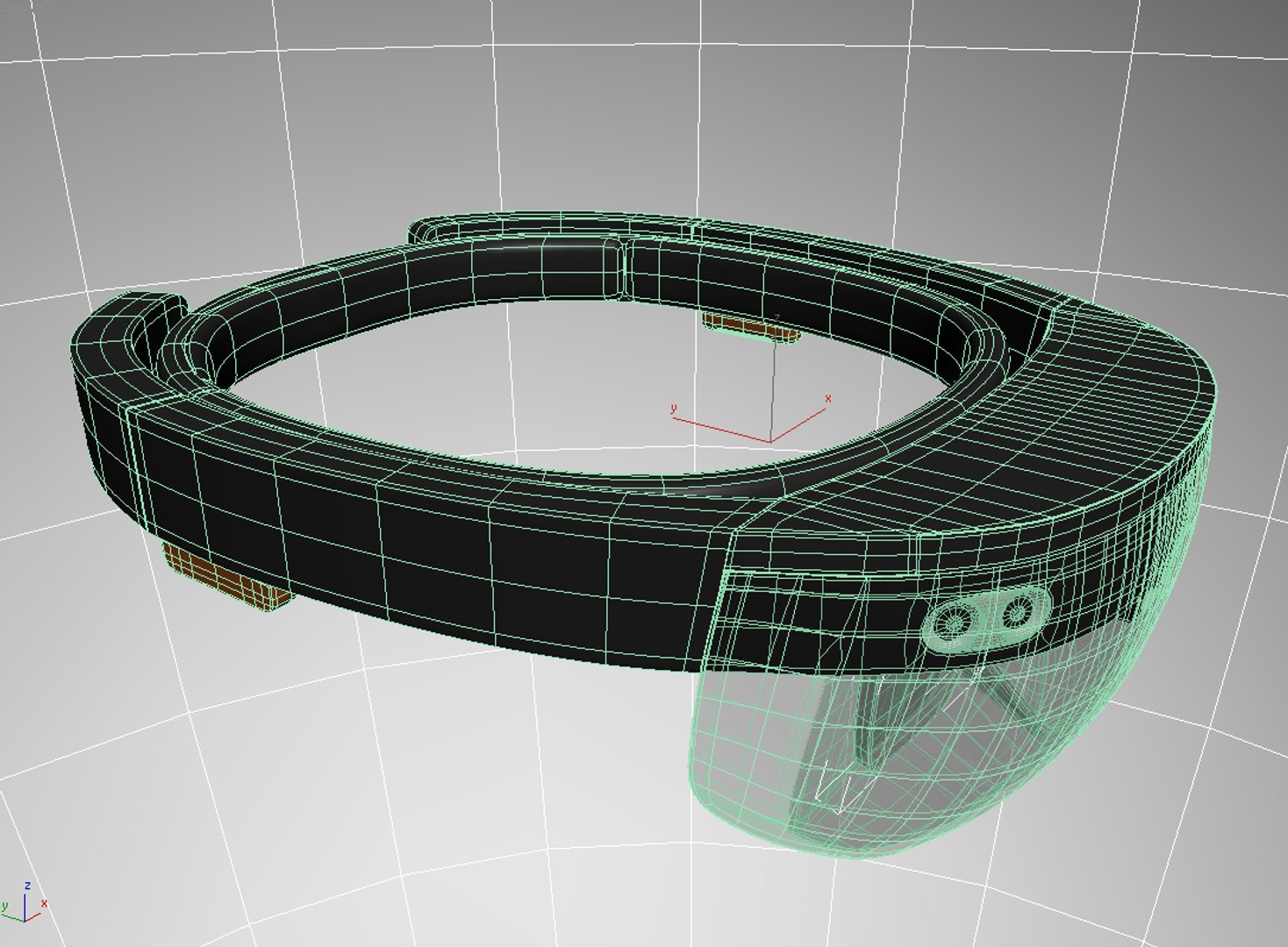 Hololens Vr Glasses 3d Model