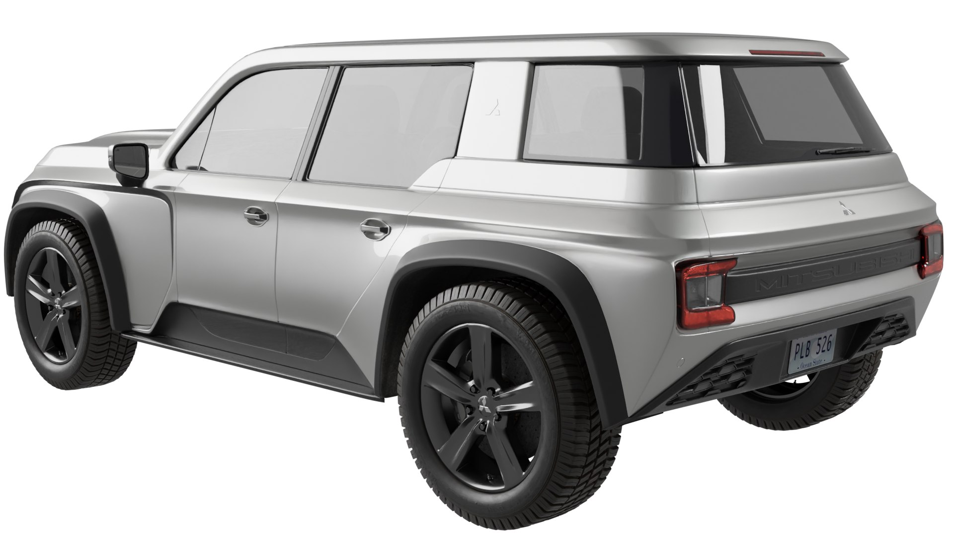 3D Model Mitsubishi SUV - TurboSquid 2245494