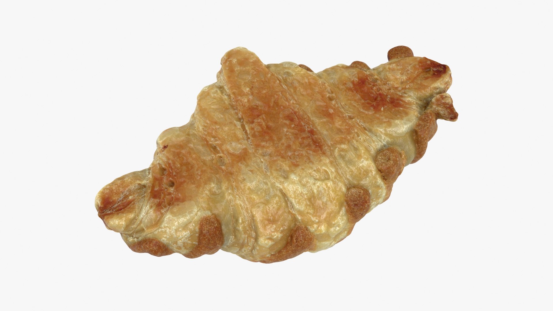 3D Model Coffee Croissant - TurboSquid 2133886