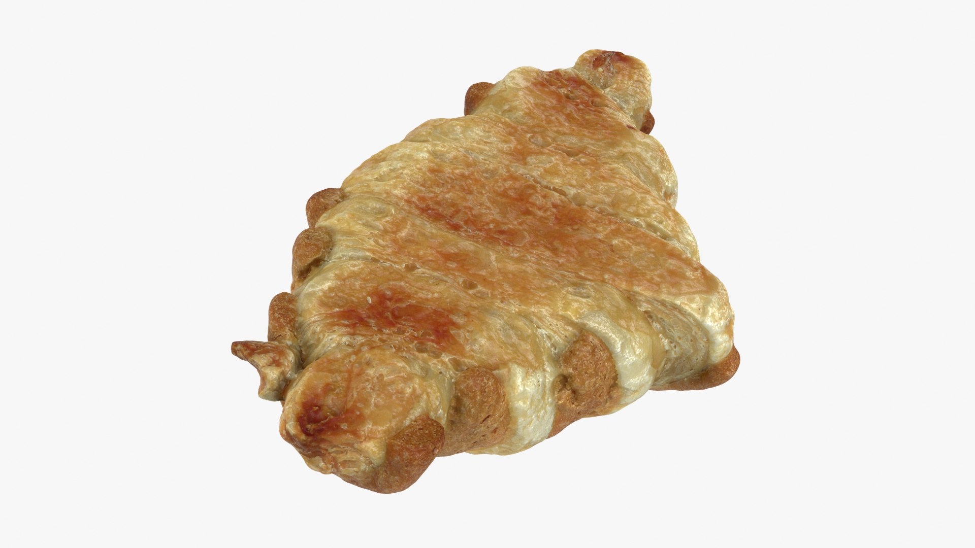 3D Model Coffee Croissant - TurboSquid 2133886