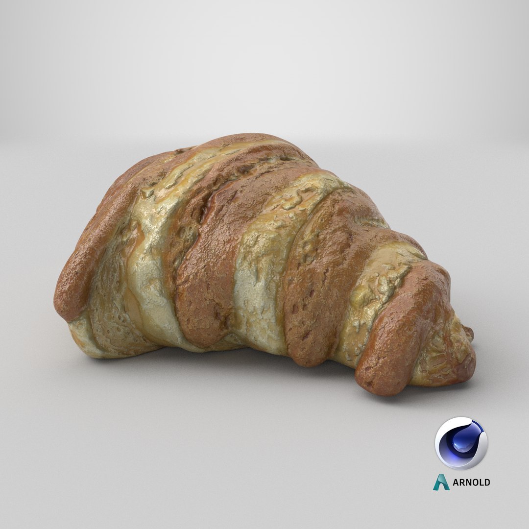 3D model Coffee Croissant - TurboSquid 2133886