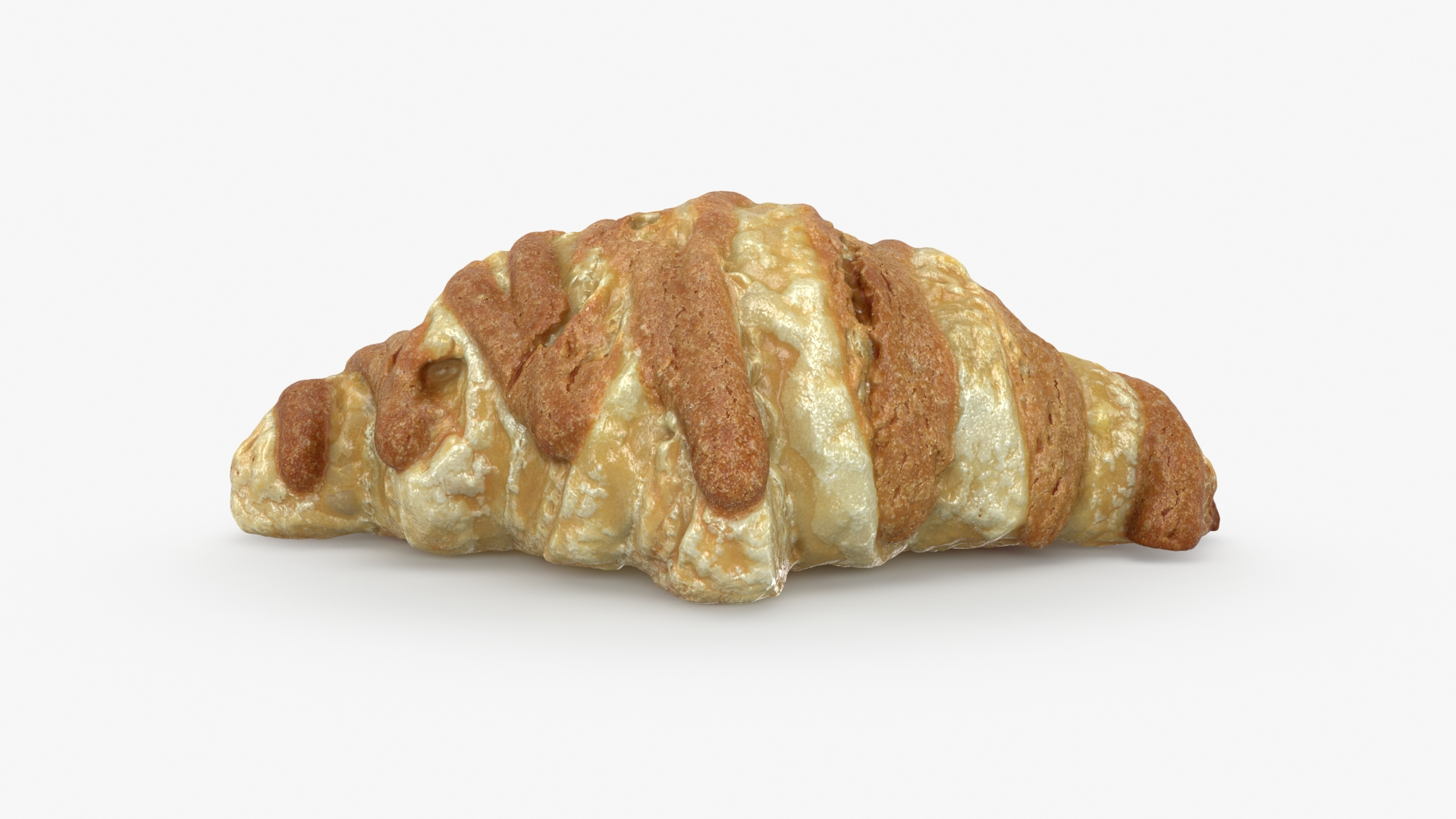 3D Model Coffee Croissant - TurboSquid 2133886