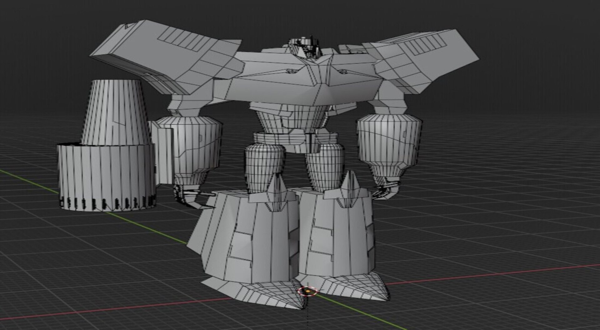 Transformers RID 2015 Megatron 3D Model - TurboSquid 2170547