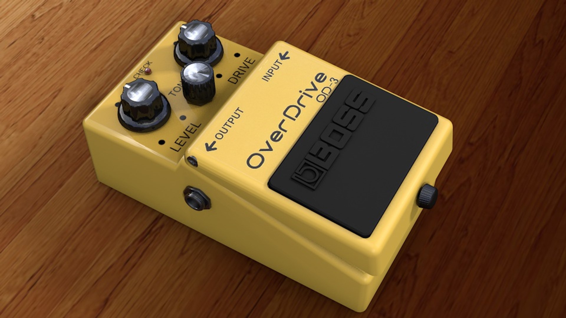 Boss Od-3 3d Model