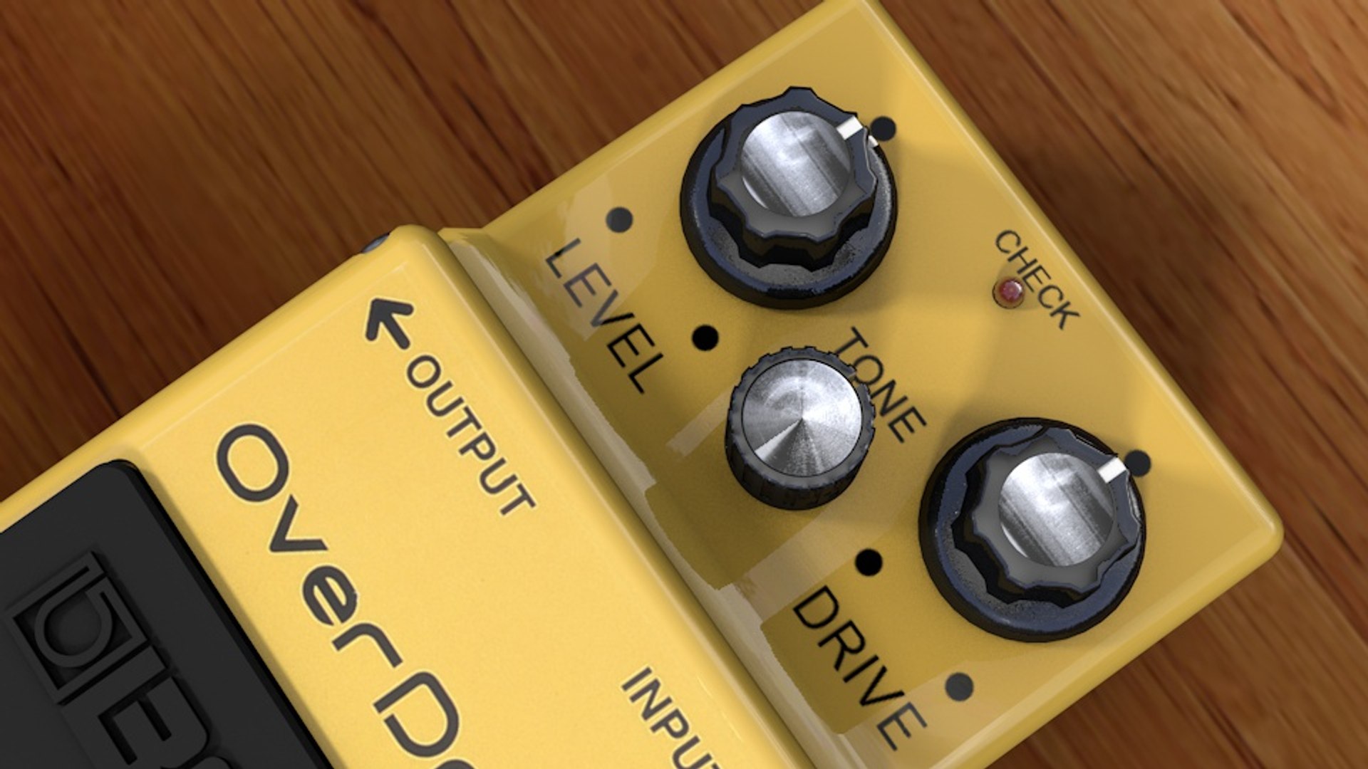 Boss Od-3 3d Model