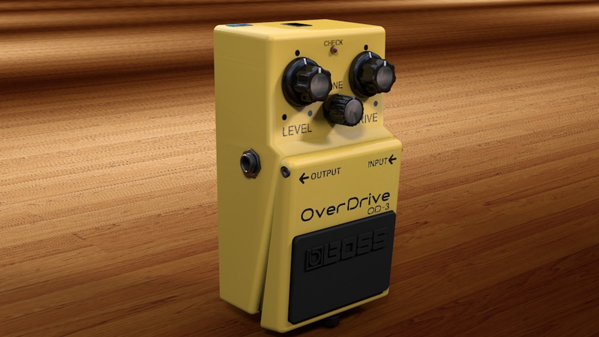 Boss Od-3 3d Model