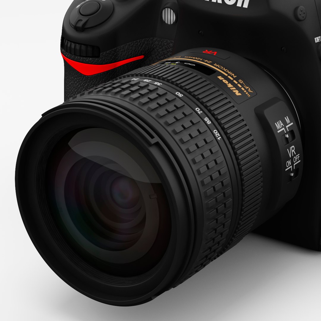 Nikon D700 Kit 3d Model