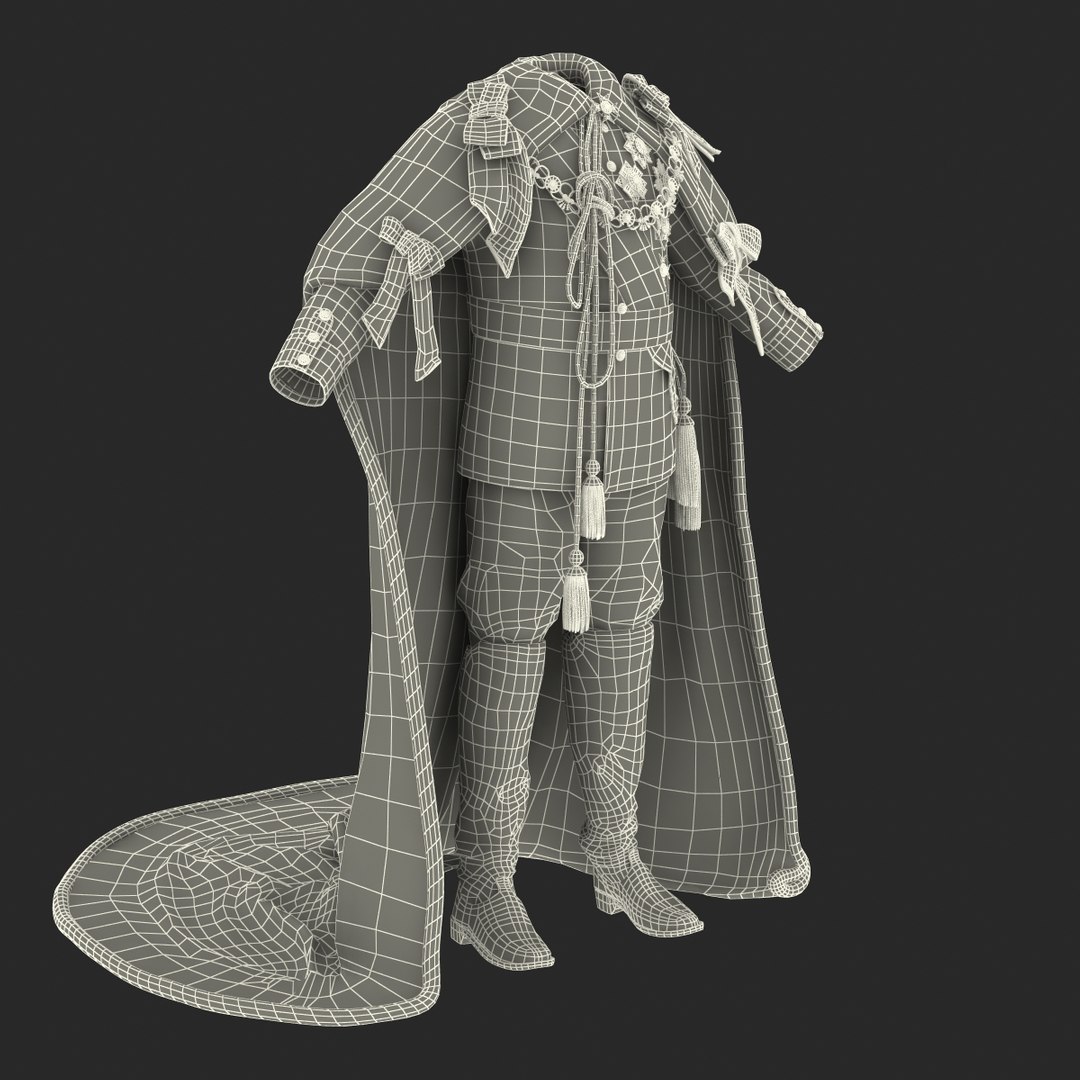 3d royal king costume 2
