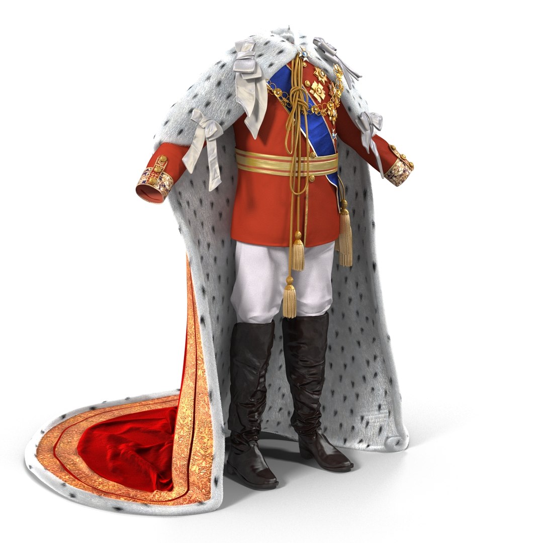 3d royal king costume 2