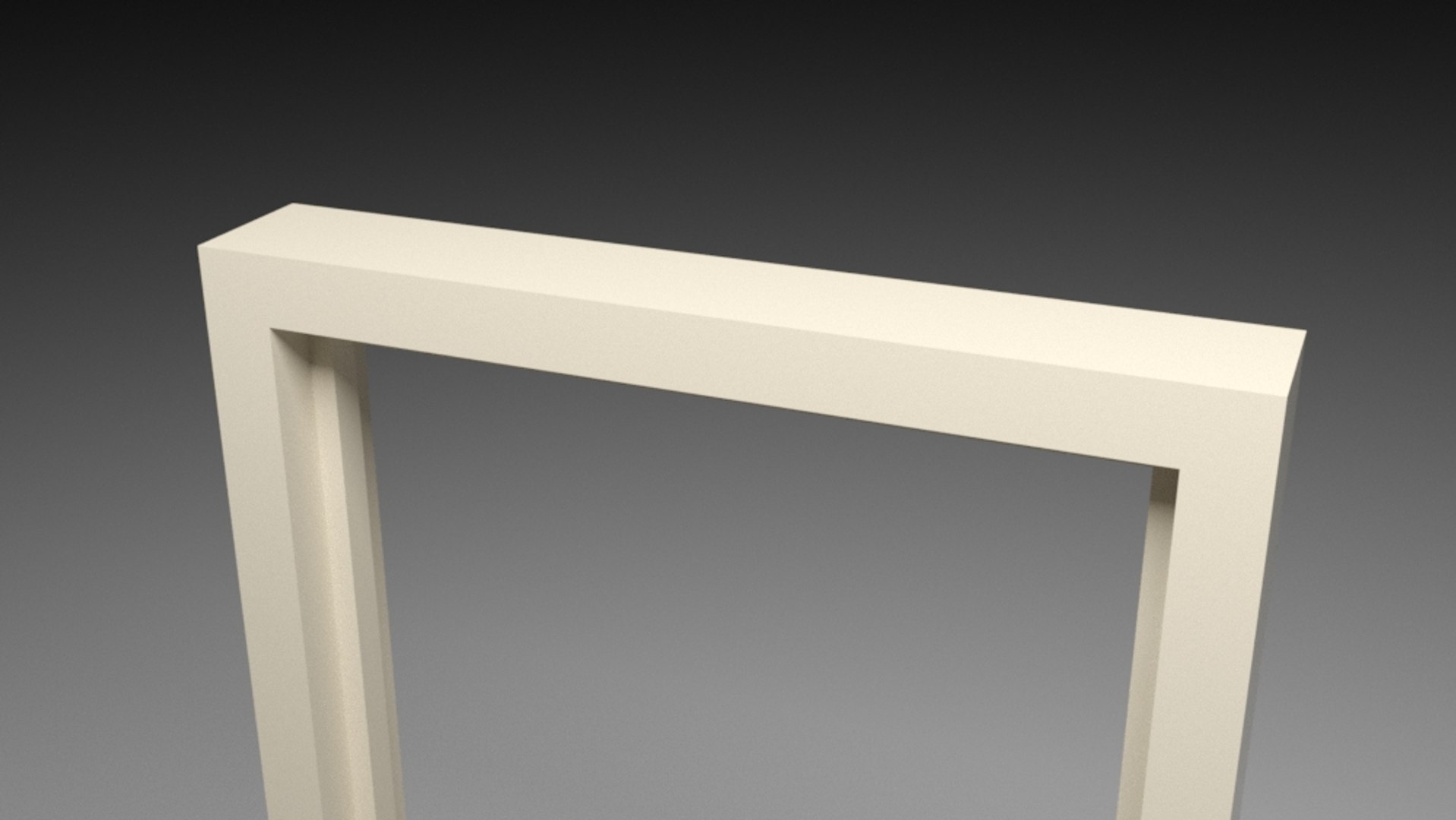 Door Frame 3D Model - TurboSquid 1592747