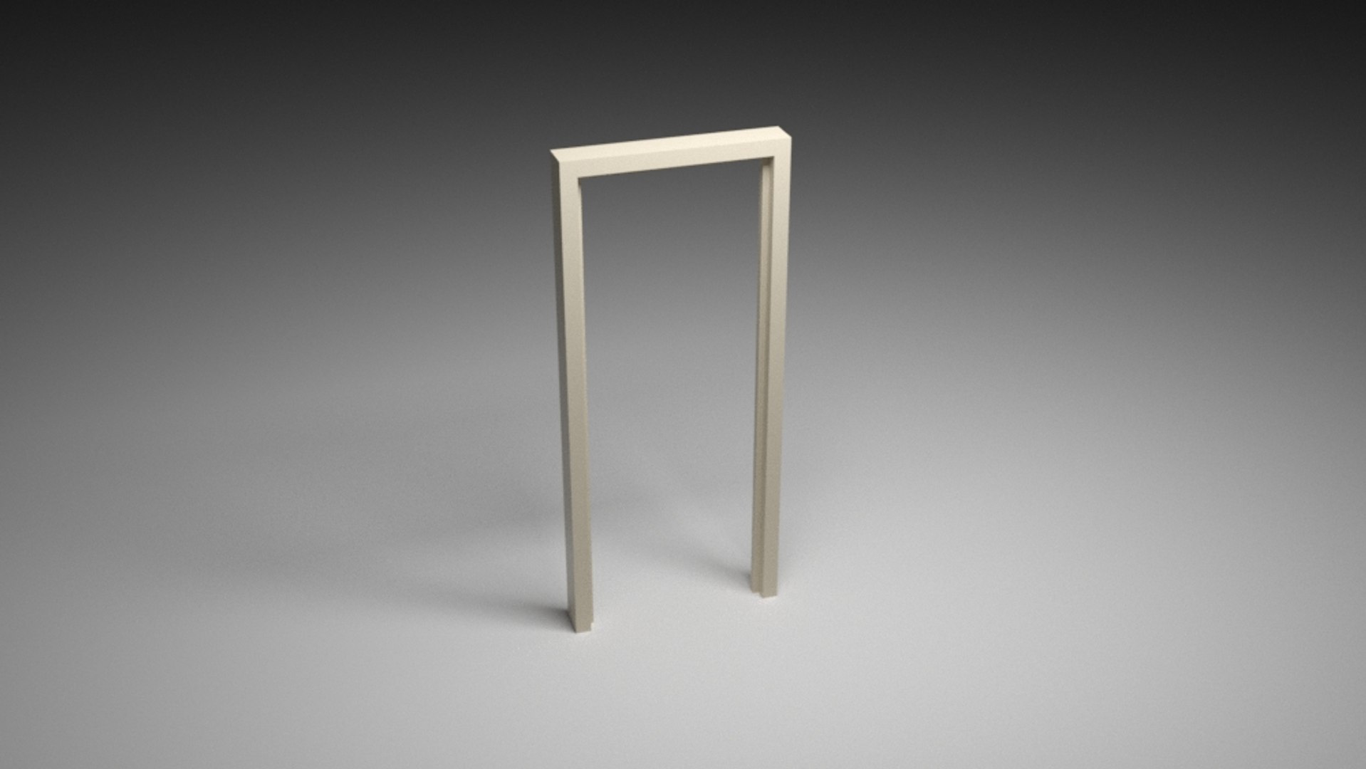 Door Frame 3D Model - TurboSquid 1592747