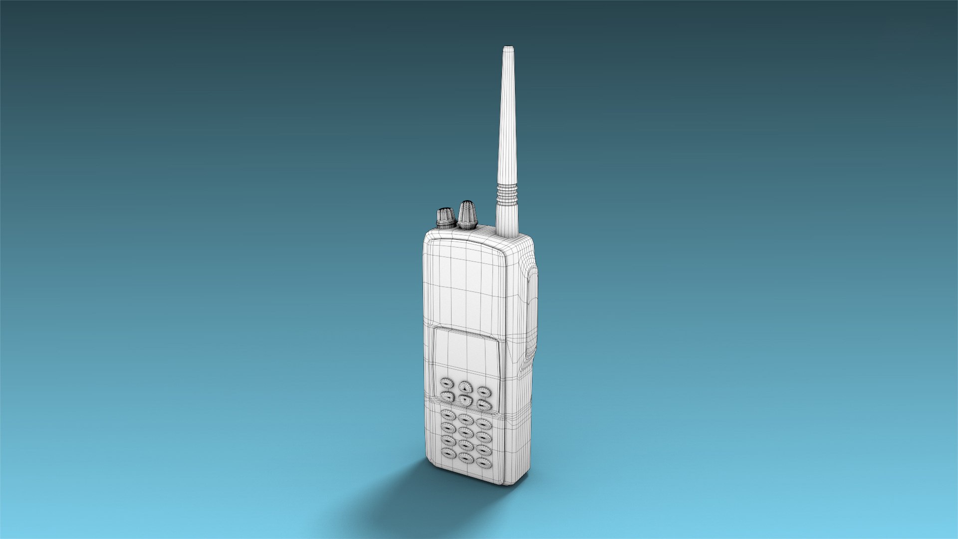 Low-poly Radio 3D Model - TurboSquid 1658463