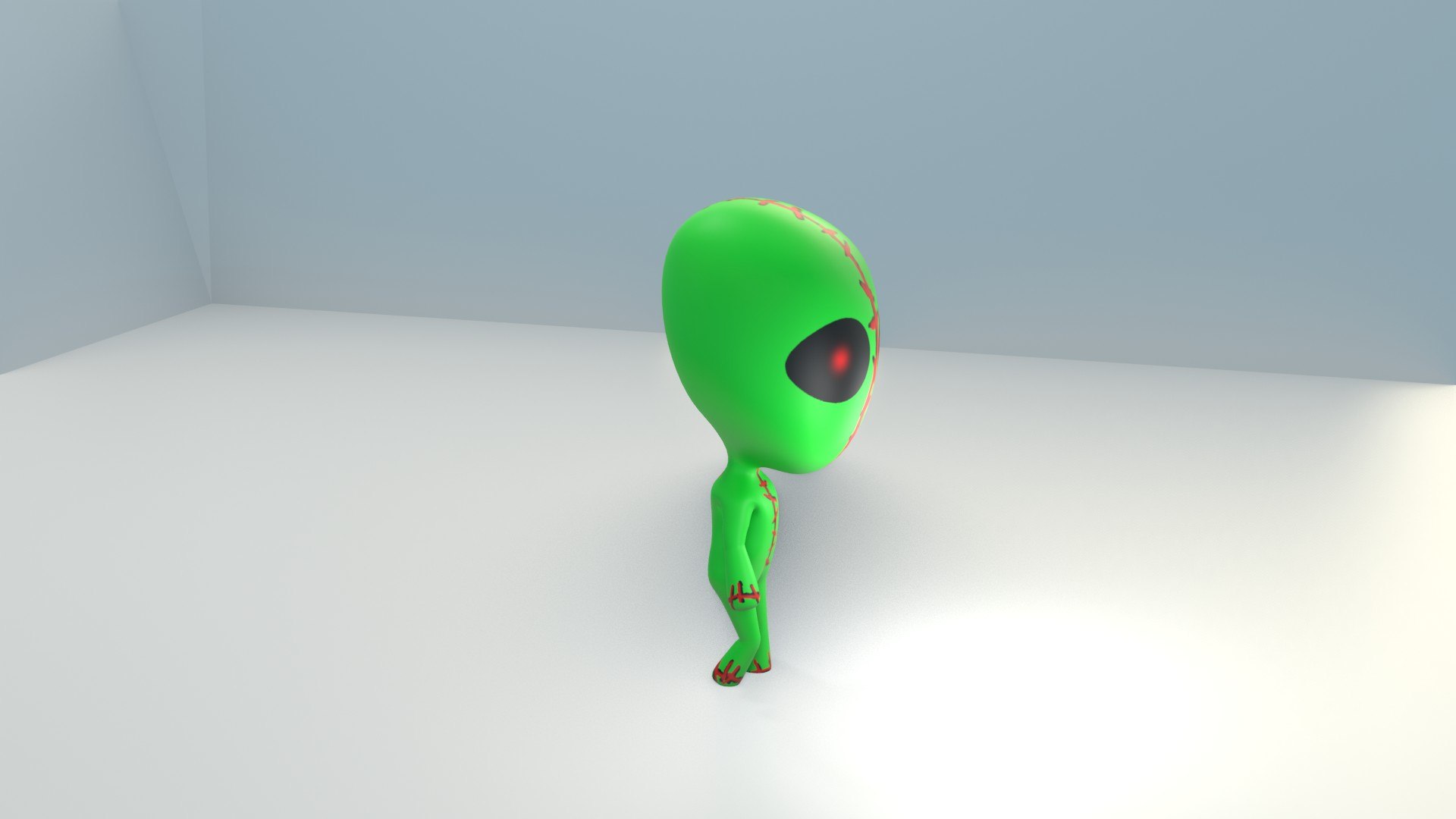 3D Alien character - TurboSquid 1888582