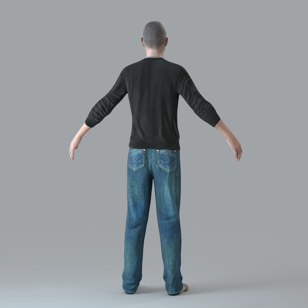 character human 3d model