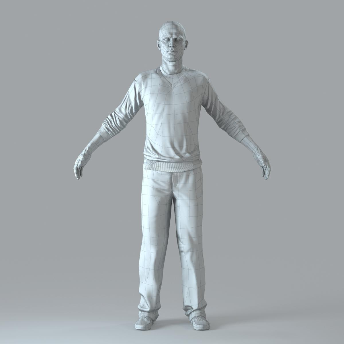 character human 3d model