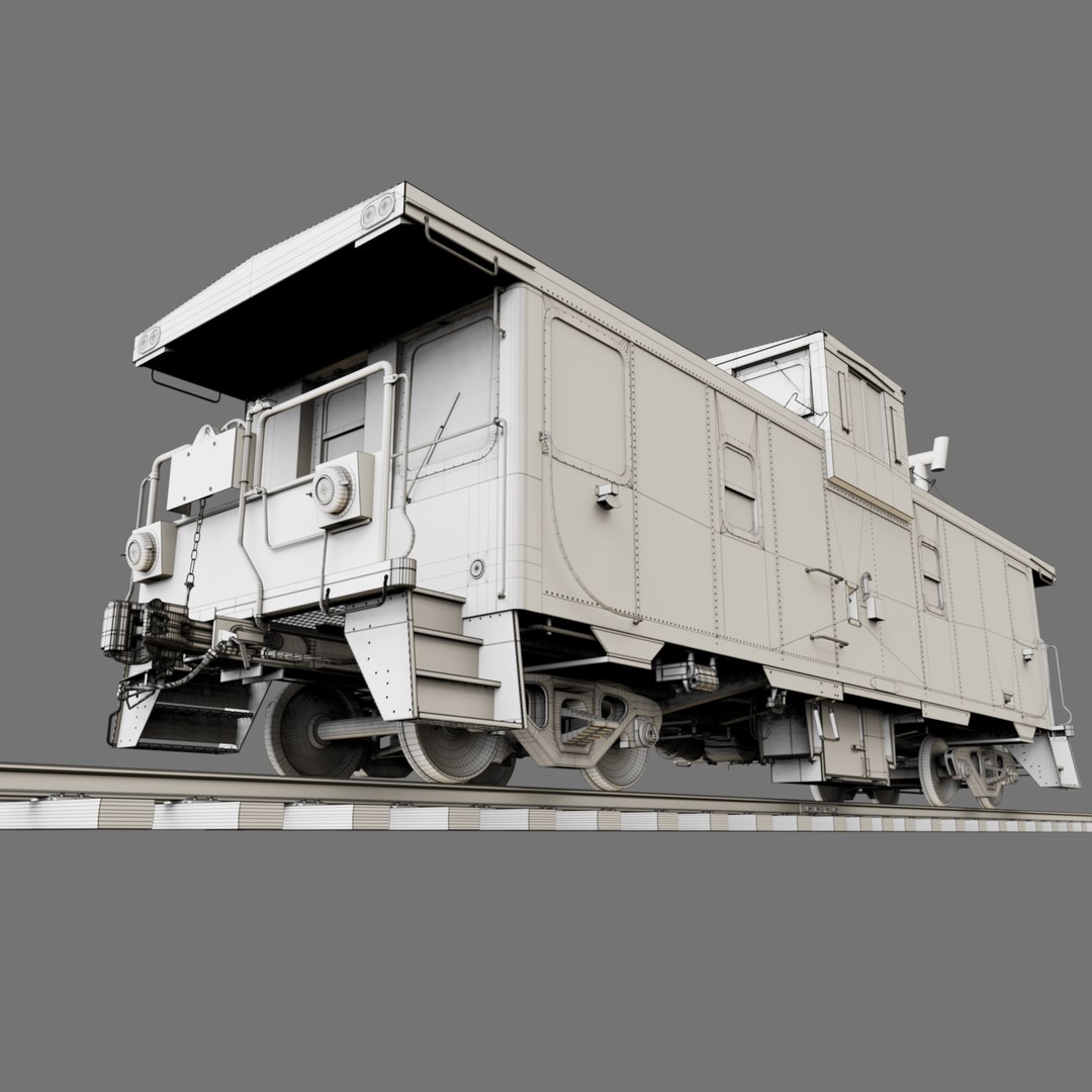 3D Model Caboose CN PSC Operation LifeSaver 79823 - TurboSquid 2219140