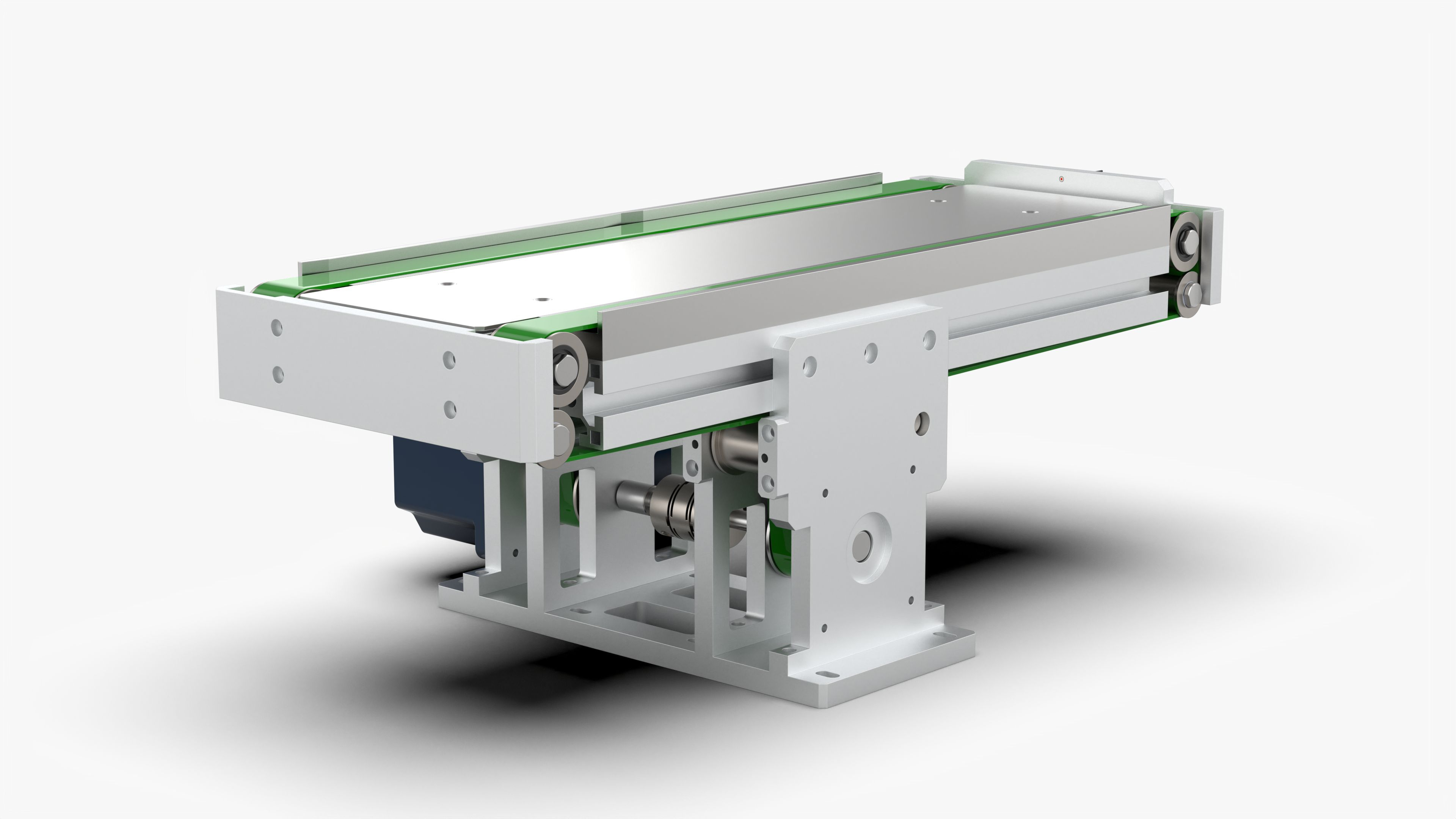modelo 3d Módulo de línea de montaje de doble correa - TurboSquid 2020594