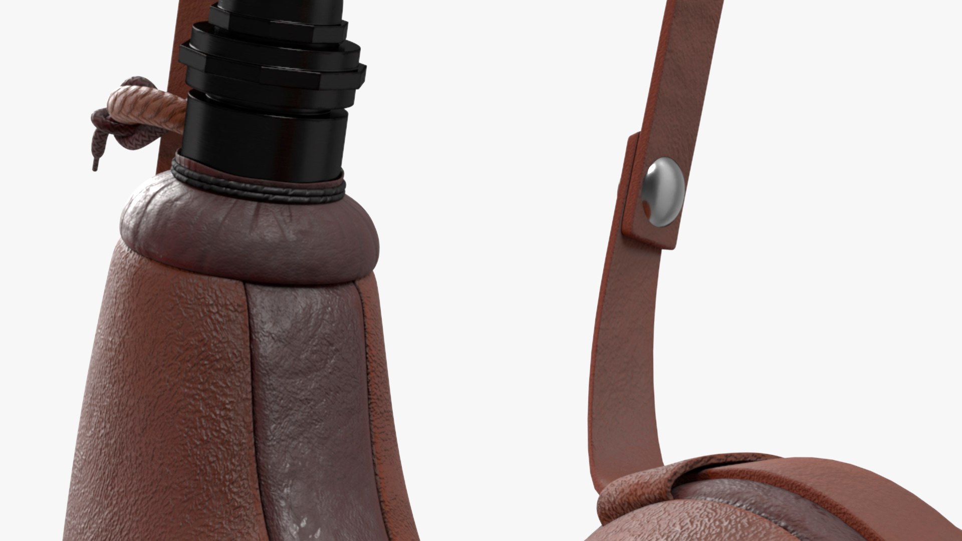 3D Hanging Curved Wineskin Brown - TurboSquid 2193552