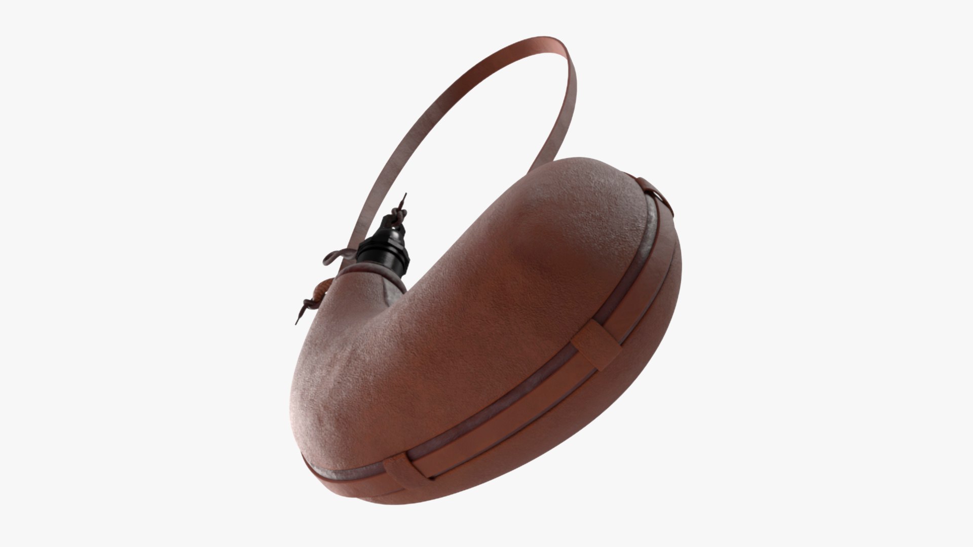 3D Hanging Curved Wineskin Brown - TurboSquid 2193552