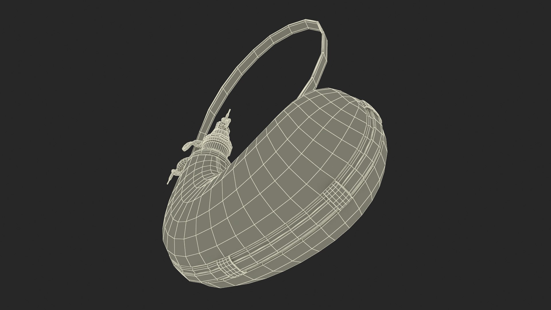 3D Hanging Curved Wineskin Brown - TurboSquid 2193552