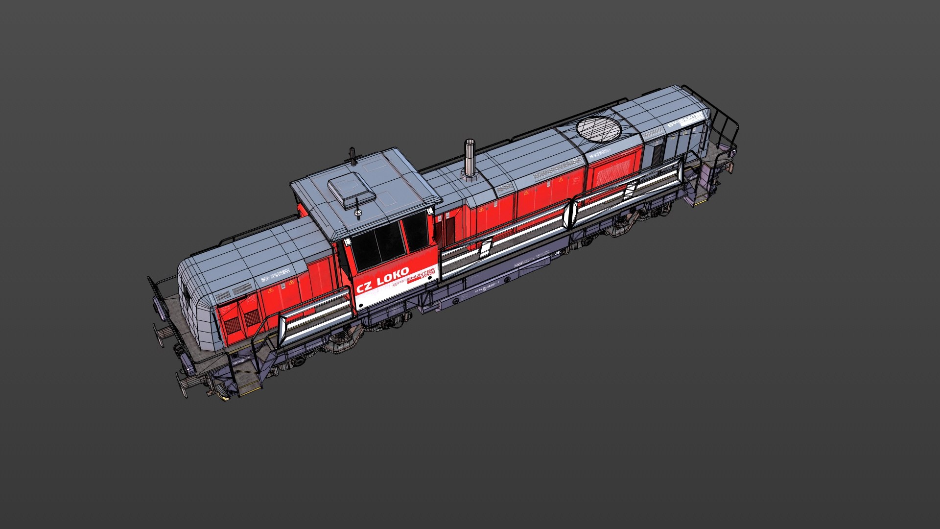 3D Model Diesel Train - TurboSquid 2181927