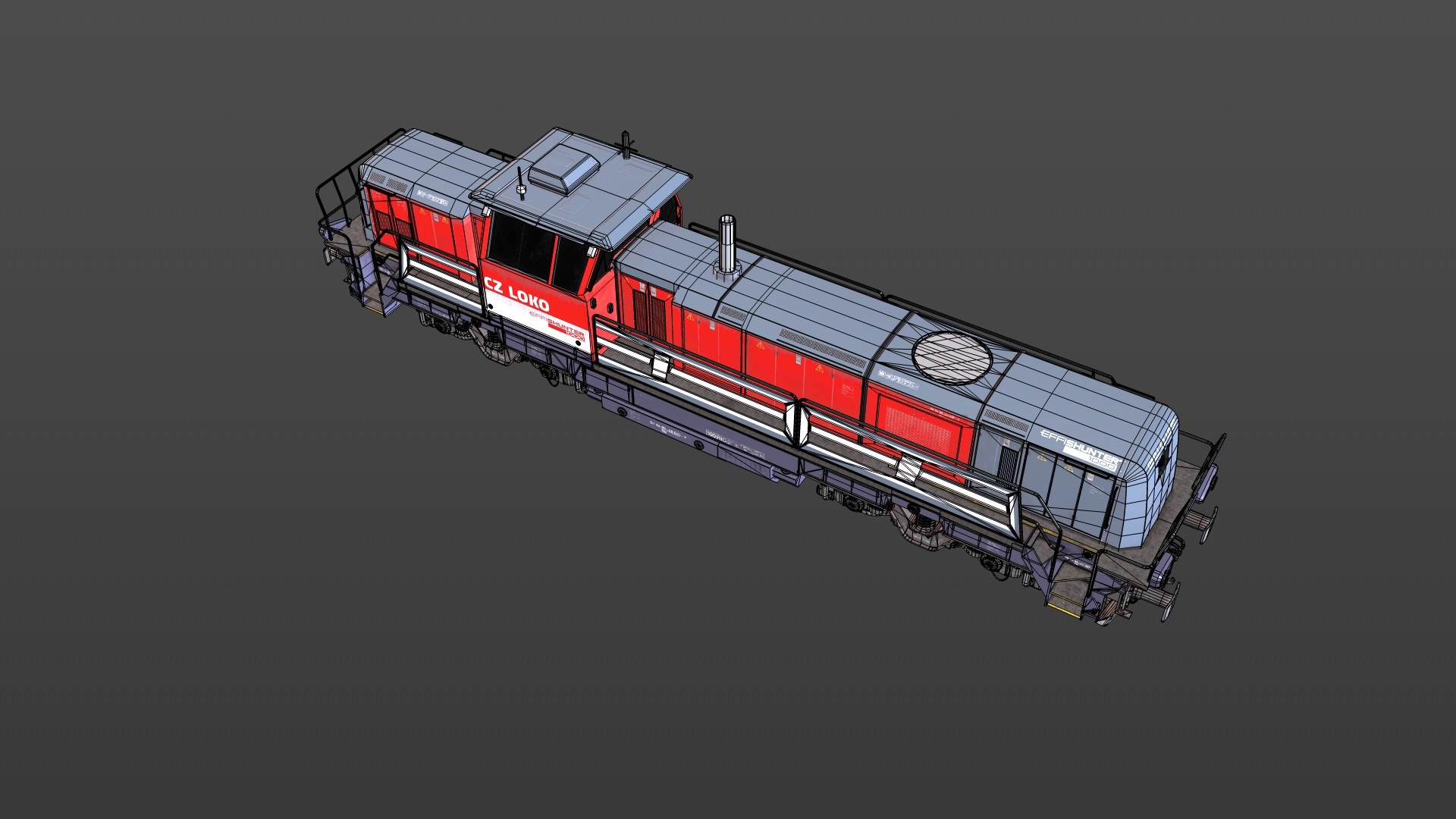 3D Model Diesel Train - TurboSquid 2181927
