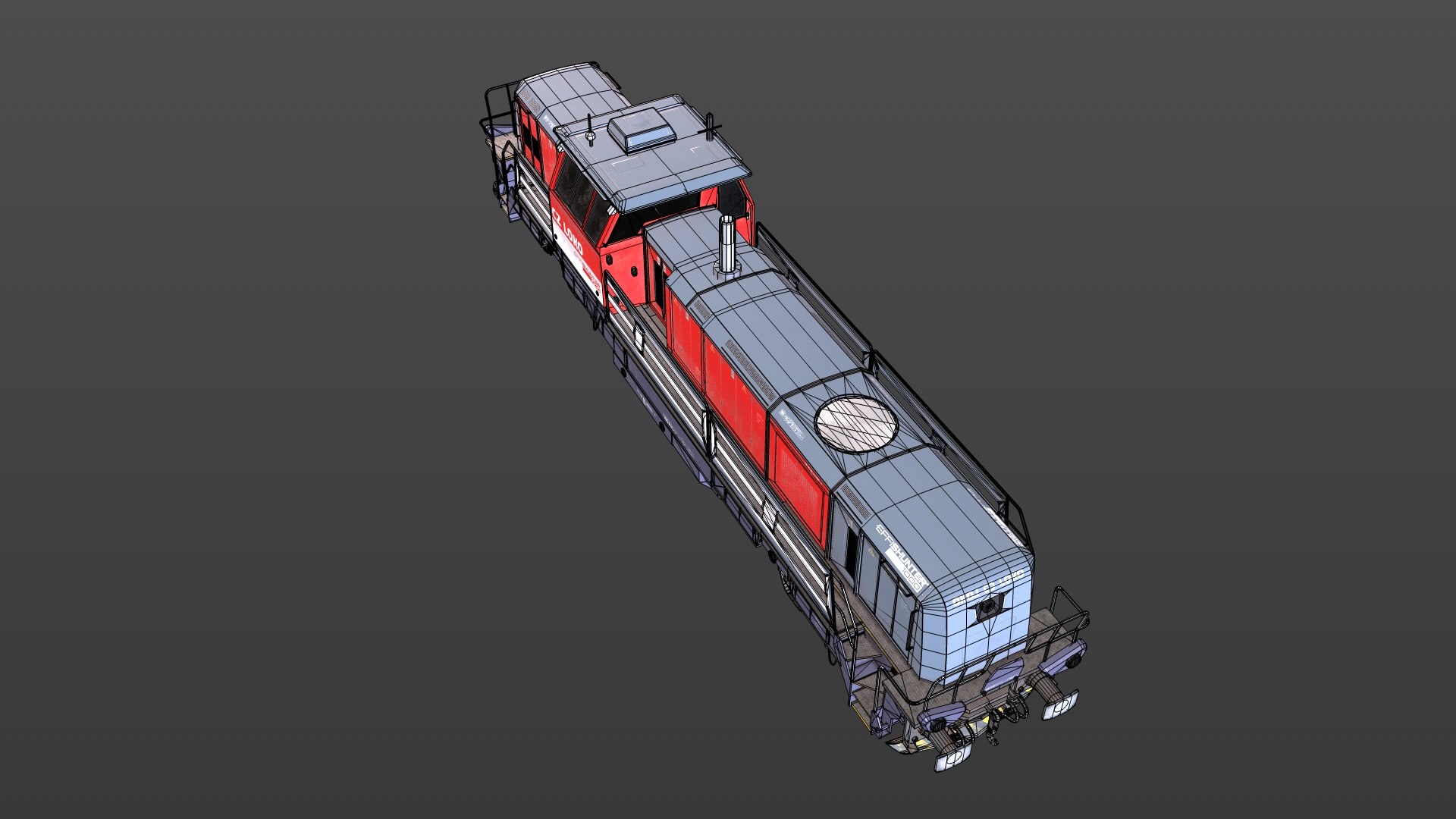 3D Model Diesel Train - TurboSquid 2181927