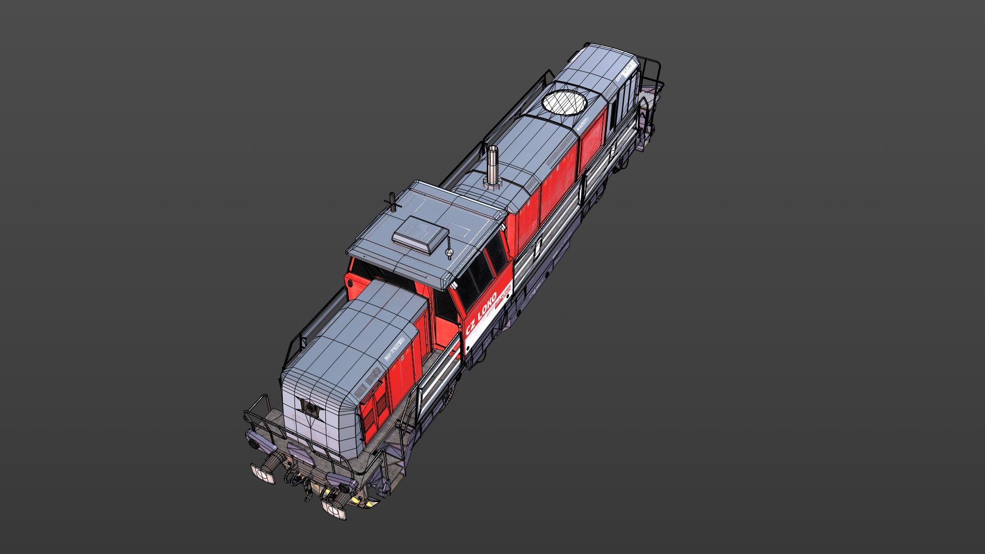 3D Model Diesel Train - TurboSquid 2181927