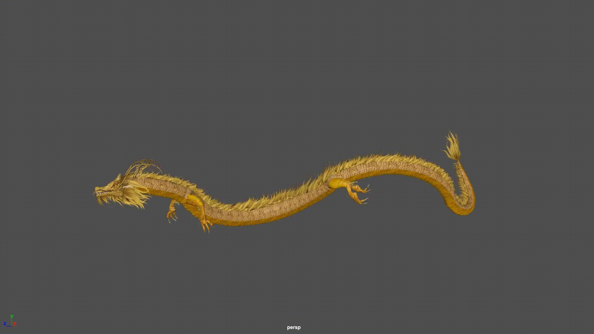 Chinese Dragon Animated Model - TurboSquid 2194114