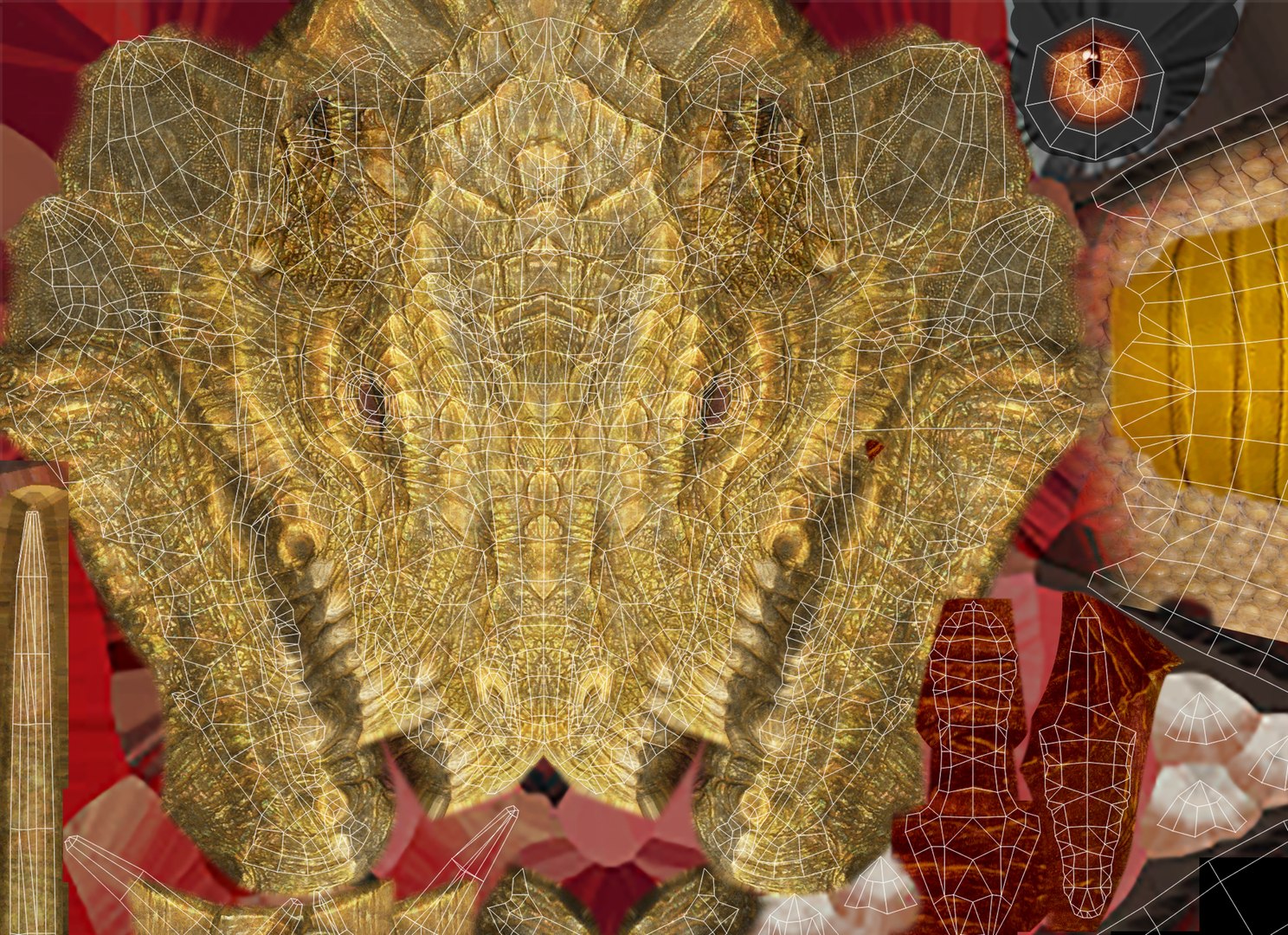 Chinese Dragon Animated Model - TurboSquid 2194114