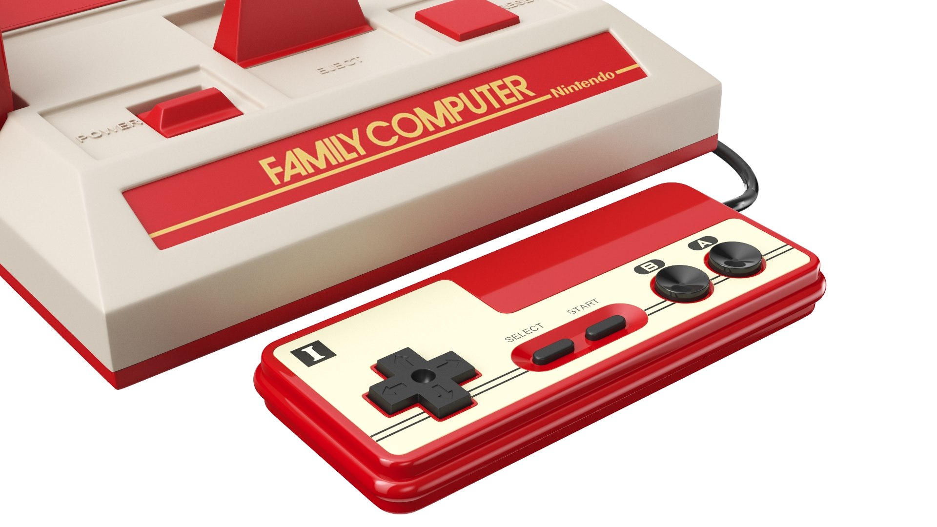 3D Nintendo Video Family Computer - TurboSquid 1179101