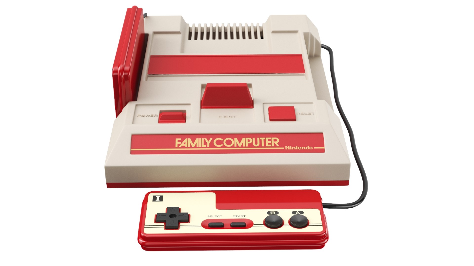 3D Nintendo Video Family Computer - TurboSquid 1179101