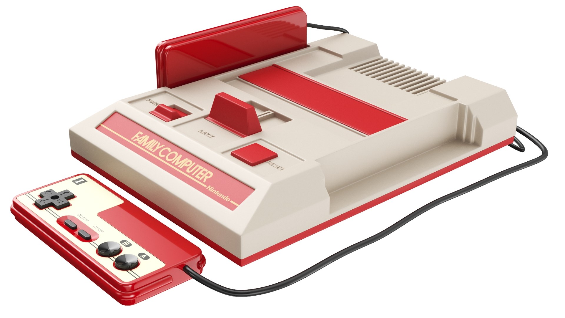 3D Nintendo Video Family Computer - TurboSquid 1179101