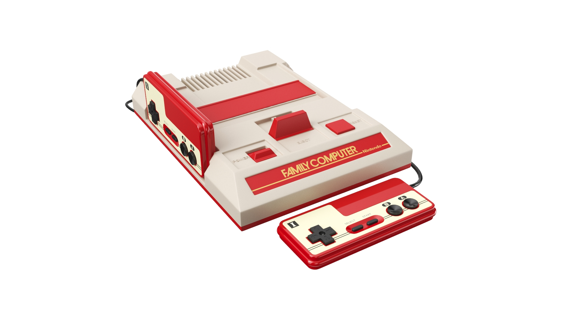 3D Nintendo Video Family Computer - TurboSquid 1179101