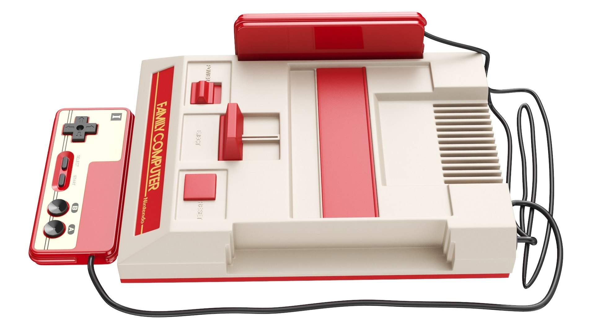 3D Nintendo Video Family Computer - TurboSquid 1179101