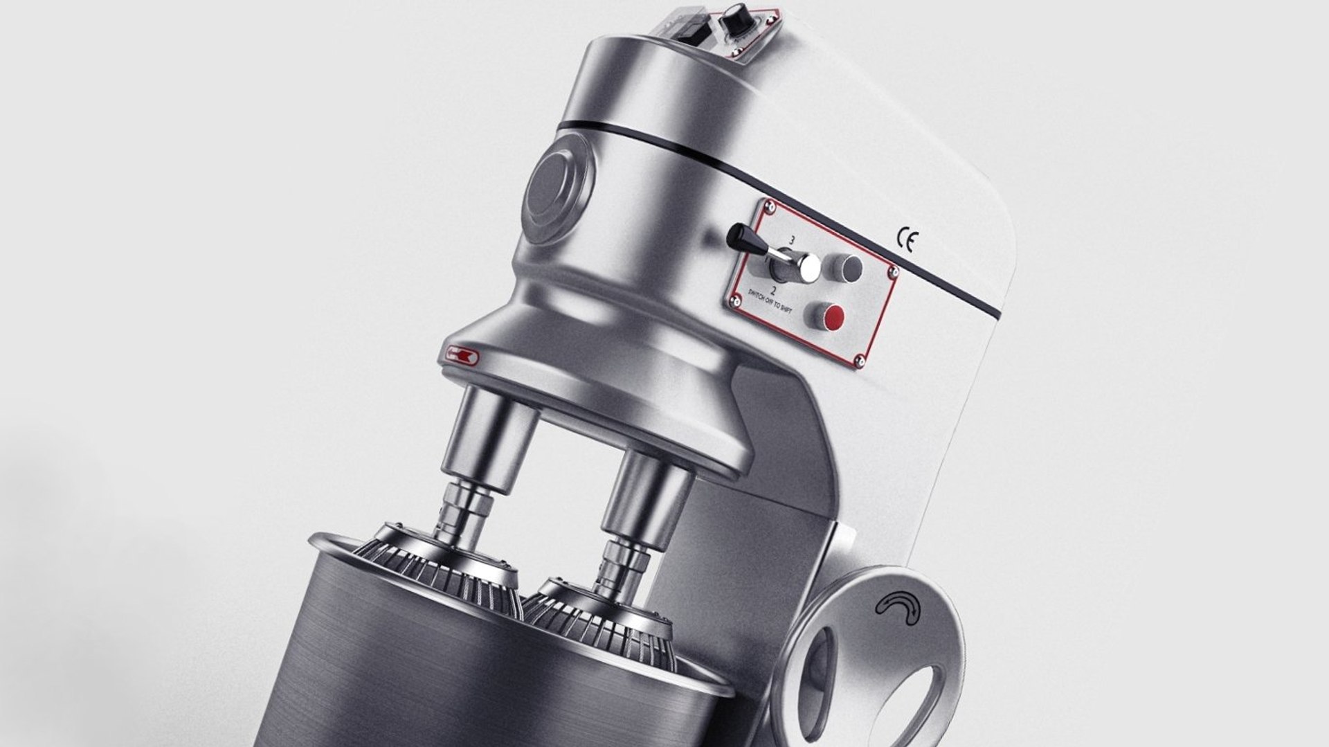 Mixer Machinery Planetary 3D Model - TurboSquid 1525495