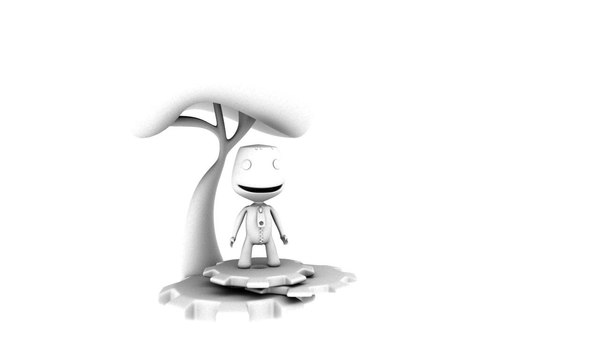 3d model sackboy sony ps3