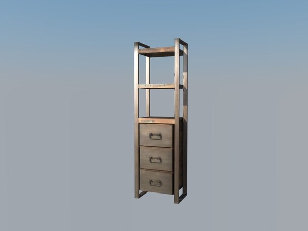 rack cabinet 3d model
