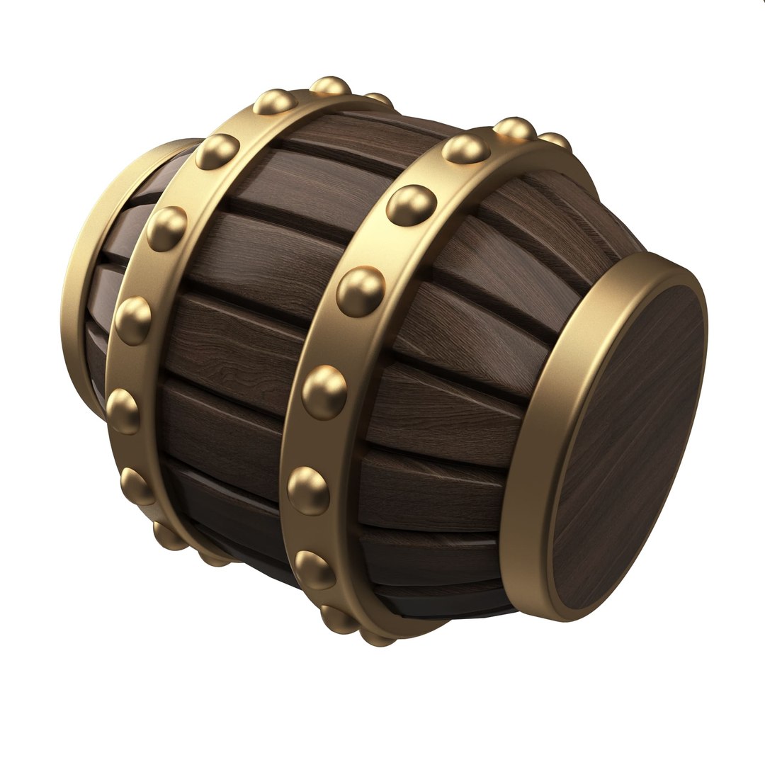 3D Crate Barrel And Chest Treasure Collection - TurboSquid 2307066