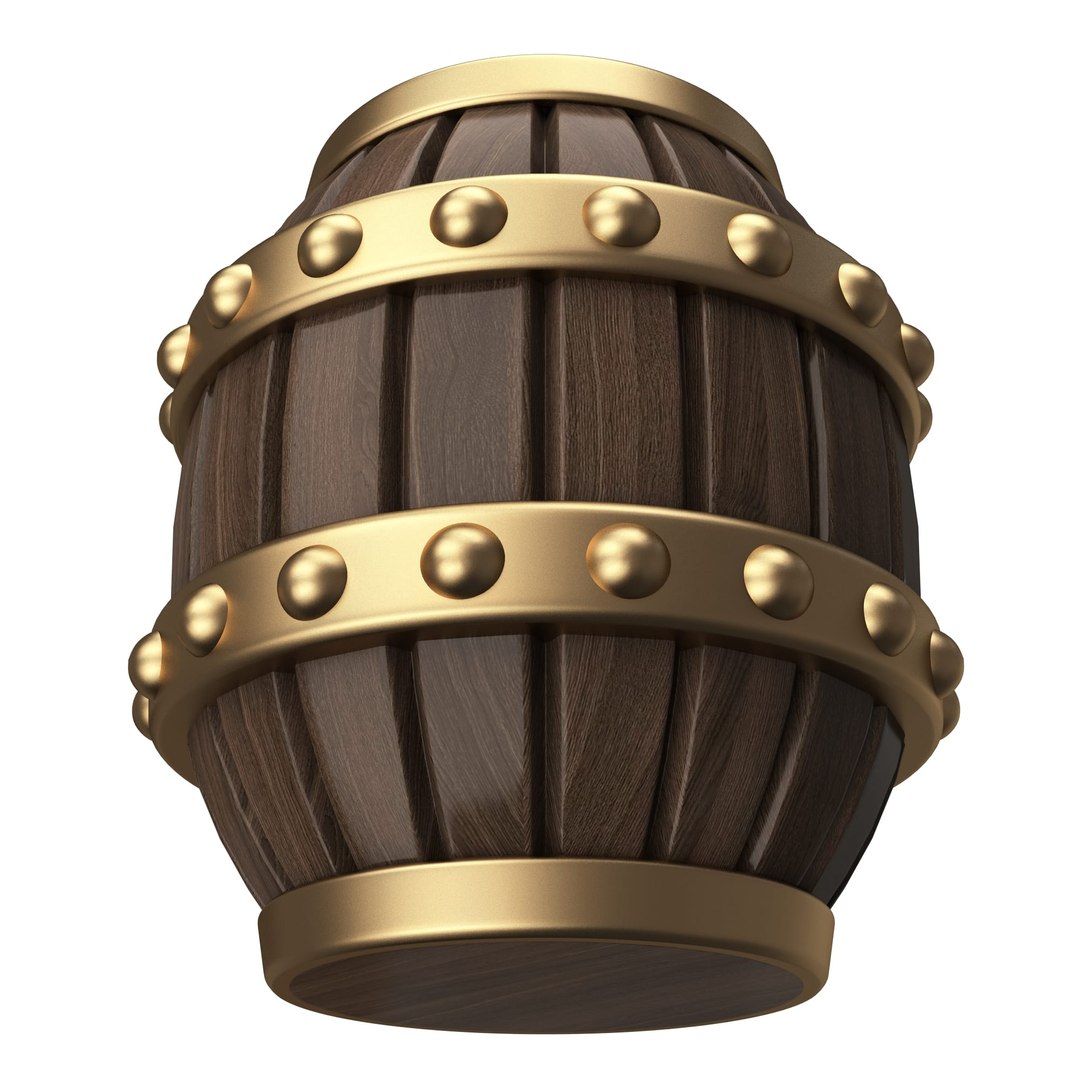 3D Crate Barrel And Chest Treasure Collection - TurboSquid 2307066